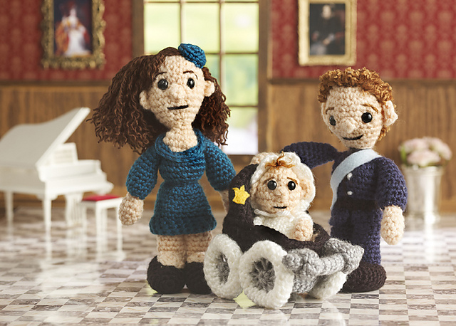 Ravelry: The Royal Family pattern by Megan Kreiner