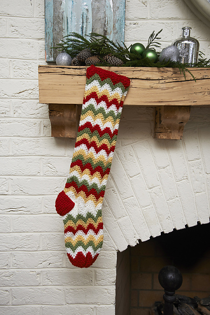 Ravelry: Zigzag Stocking pattern by Linda Cyr