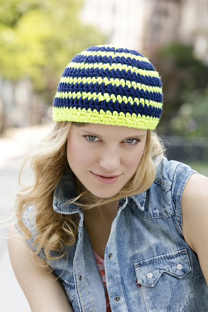 Ravelry: Striking Stripes Hat pattern by Katherine Eng