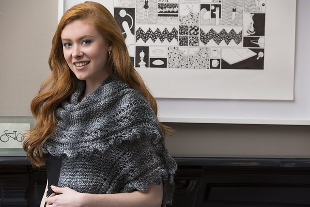 Ravelry: Lace Border Shawl pattern by Diane Moyer