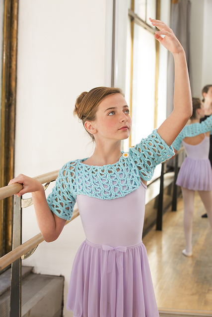 Ravelry: Perfect Form Shrug pattern by Lorna Miser