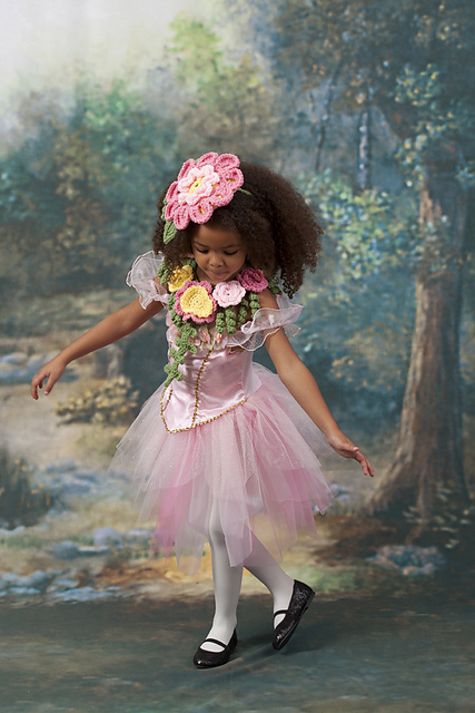 Ravelry: Flower Princess Collar & Hat pattern by Michele Wilcox