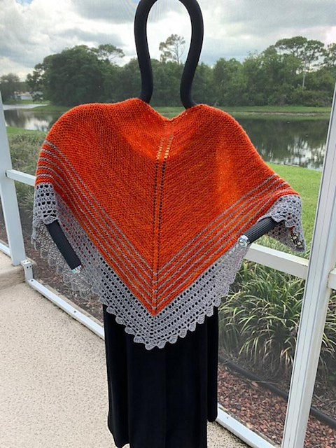 Ravelry: Sunset at the Beach Shawl pattern by Diane Moyer