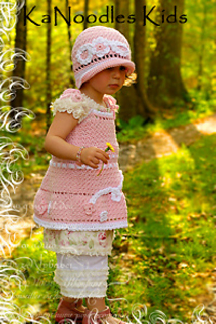 Ravelry: Child's Vintage Cloche & Top pattern by Debbie Maxwell