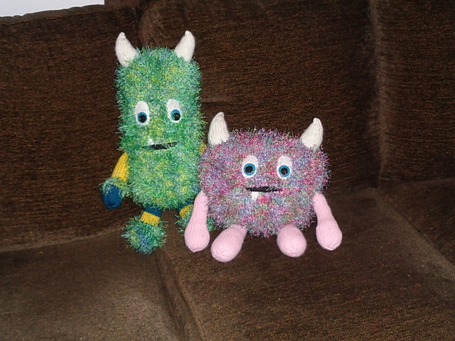 Ravelry: Cuddle Monsters pattern by Len Woodman