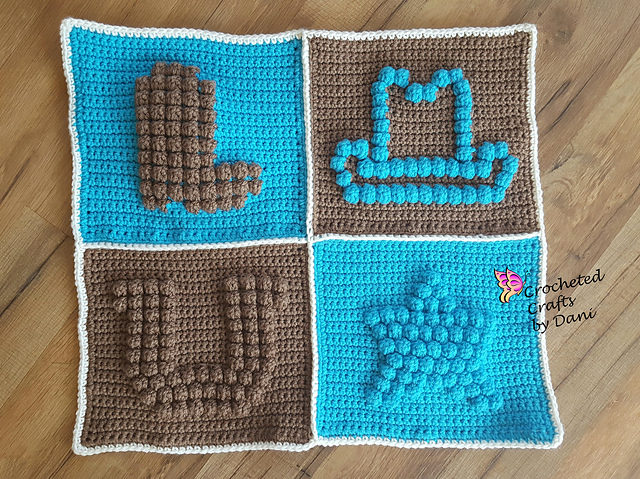 Ravelry: Country Squares pattern by Monster House Design