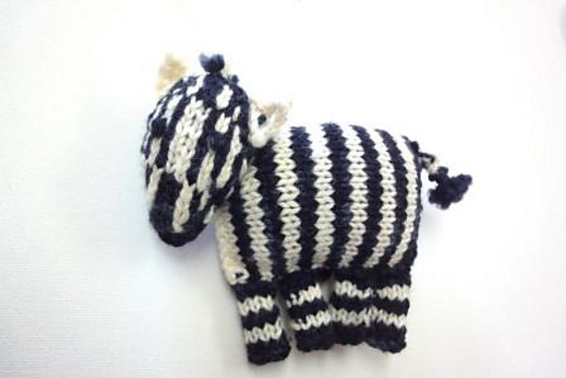Ravelry: Zebra from African Animals Baby Mobile pattern by Dana Biddle