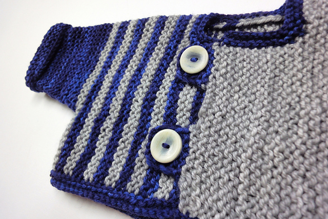 Ravelry: Garter Stitch Baby Cardigan pattern by Dana Biddle
