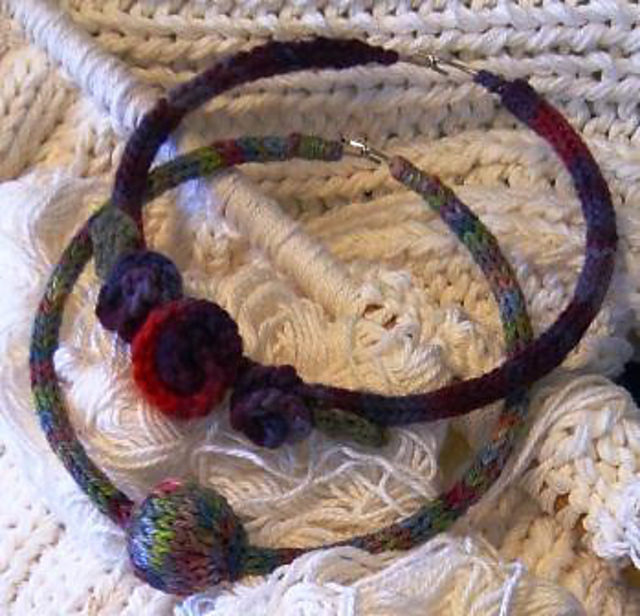 Ravelry: Rose Neck Piece pattern by Dana Biddle