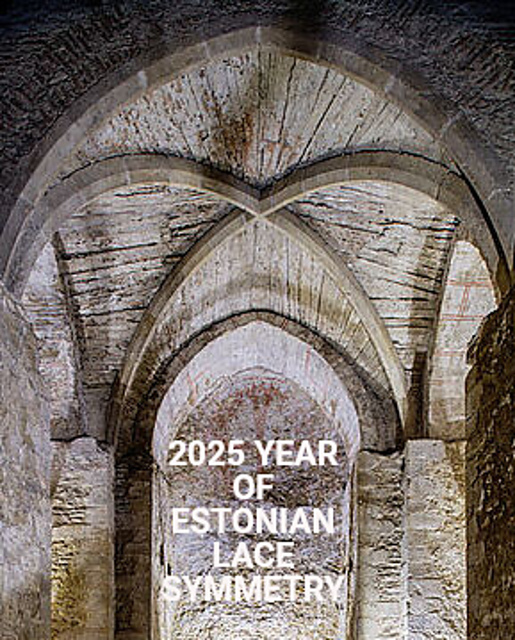 Ravelry: 2025 Year of Estonian Lace Symmetry Shawl pattern by Elizabeth ...