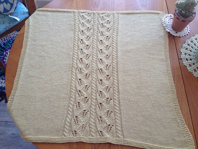 Ravelry: The Nature Trail Baby Blanket pattern by To The Point