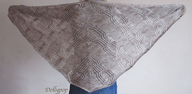 Ravelry: dollypop427's Ream Steel Shawl