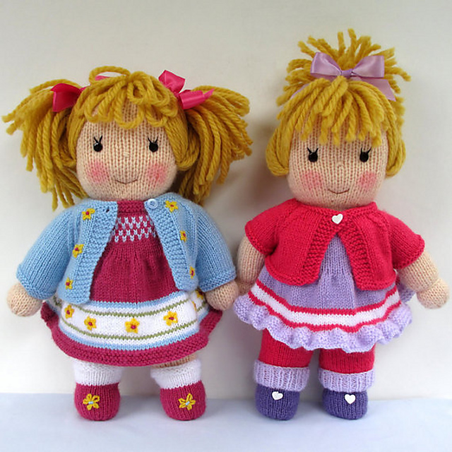 Ravelry: Jasmine and Violet pattern by Wendy Phillips
