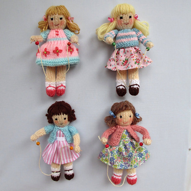 Ravelry: Little Skipping Friends pattern by Wendy Phillips