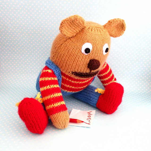 Ravelry: Worry Bear pattern by Wendy Phillips