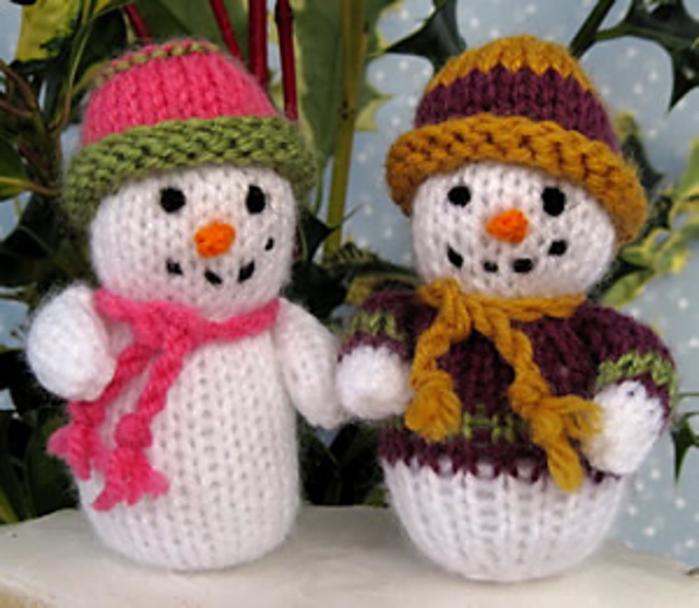 Ravelry: Snowman pattern by Wendy Phillips