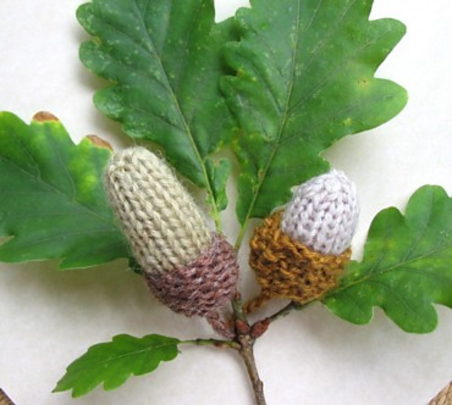 Ravelry: Acorns pattern by Wendy Phillips