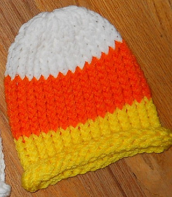 Ravelry: Candy Corn Hat pattern by Brenda Myers