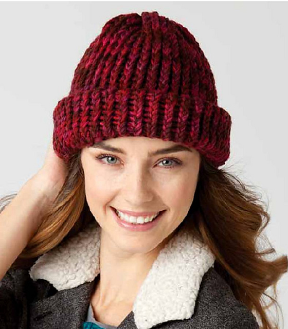 Ravelry: Best Basic Hemmed Hat pattern by Brenda Myers