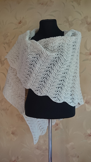 Ravelry: donnaGala's Filemot shawl