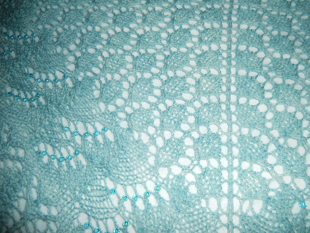 Ravelry: donniestatzer's Shawl - Swallowtail Lace