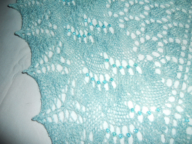 Ravelry: donniestatzer's Shawl - Swallowtail Lace