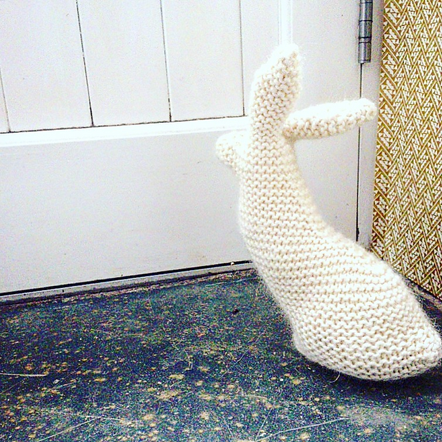 Ravelry: Hare a doorstop pet pattern by Claire Garland