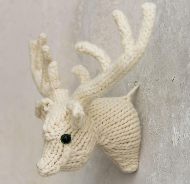 Ravelry: Deer Trophy pattern by Claire Garland