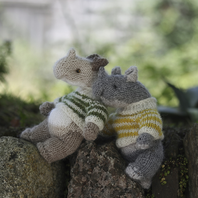 Ravelry: Rhino Baby pattern by Claire Garland