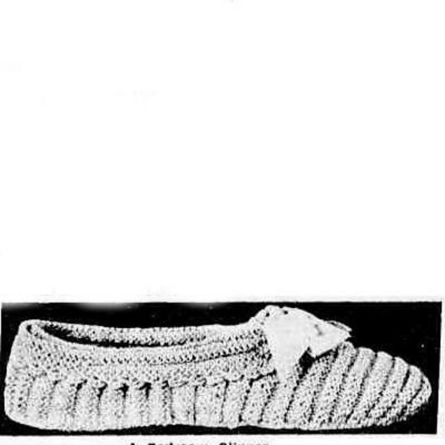 Ravelry: Bedroom Slippers pattern by Advocate