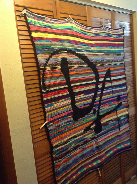 Ravelry: Scrappy Dumbledore's Army Afghan pattern by Jessica Evans