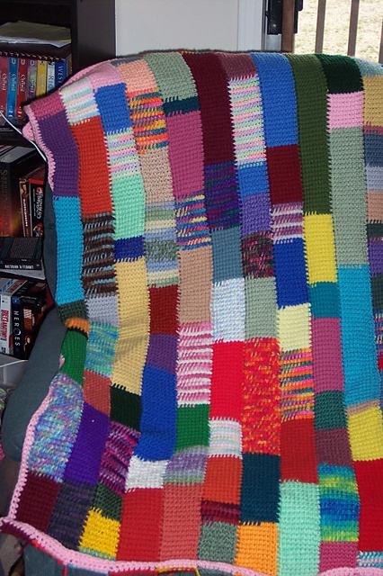 Ravelry: Tunisian Bricks Afghan pattern by Jessica Evans