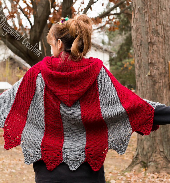 Ravelry: Mealy Mouthed Ninny Cape pattern by Shawn Torres