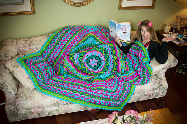 Ravelry: dragonbird's Jacaranda CAL Part 2 Gem Of The Swamp