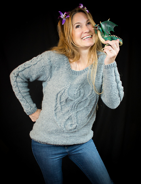 Ravelry: dragonbird's Dragon Sweater