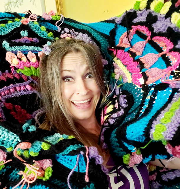 Ravelry: dragonbird's Chrysalis Throw