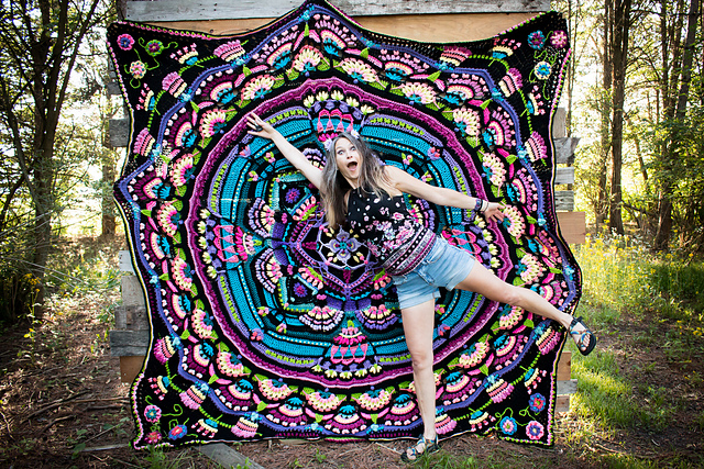 Ravelry: dragonbird's Chrysalis Throw