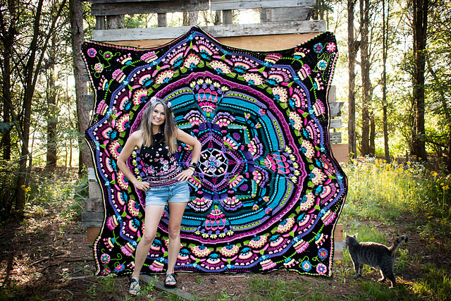 Ravelry: dragonbird's Chrysalis Throw