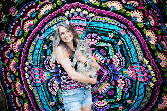 Ravelry: dragonbird's Chrysalis Throw