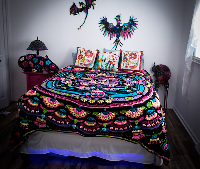 Ravelry: dragonbird's Chrysalis Throw