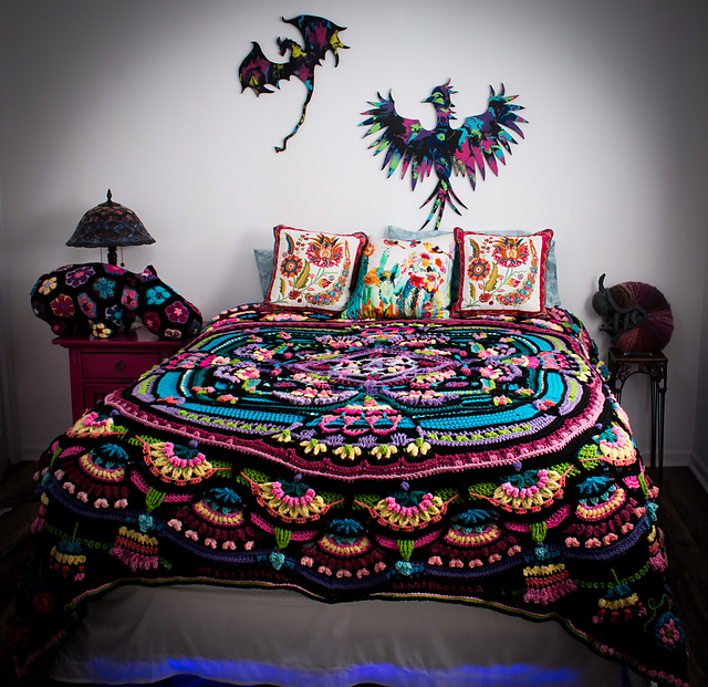 Ravelry: dragonbird's Chrysalis Throw