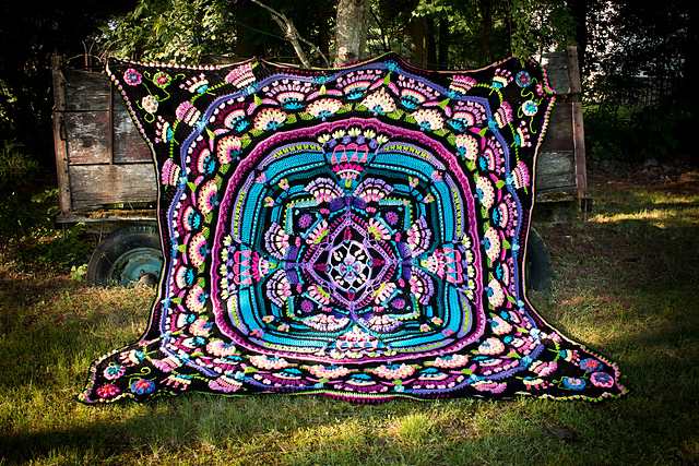 Ravelry: dragonbird's Chrysalis Throw