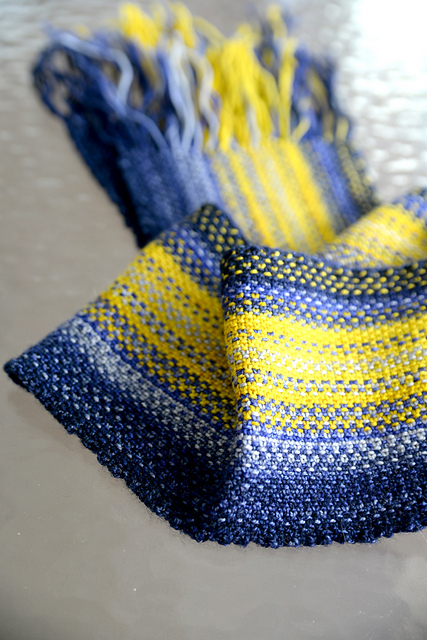 Ravelry: Starry Night Gradient Scarf pattern by Andrea Medici