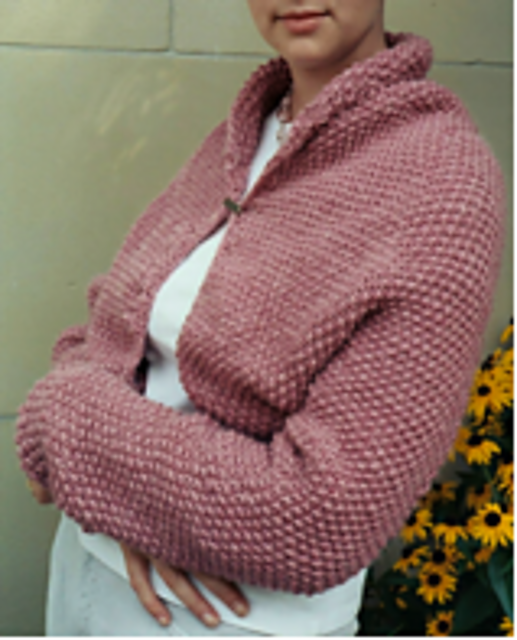 Ravelry: Origami Bolero Jacket pattern by Jessica Fenlon Thomas