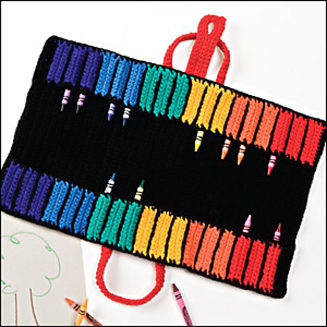 Ravelry: Crayon Caddy pattern by Debra Arch