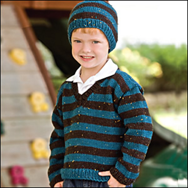 Ravelry: Yikes! Stripes for Boys pattern by Lorna Miser