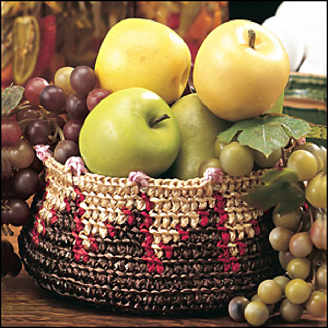 Ravelry: Raffia Basket pattern by Maggie Petsch Chasalow