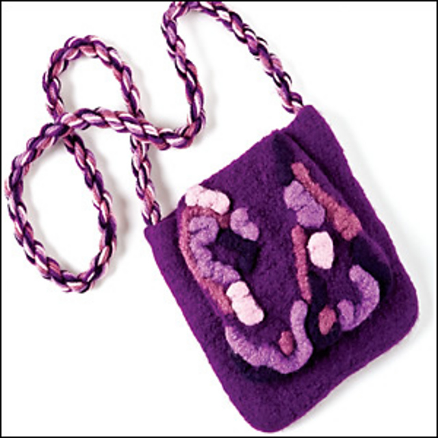 Ravelry: Phantom Felted Bag pattern by Jerry Rigdon