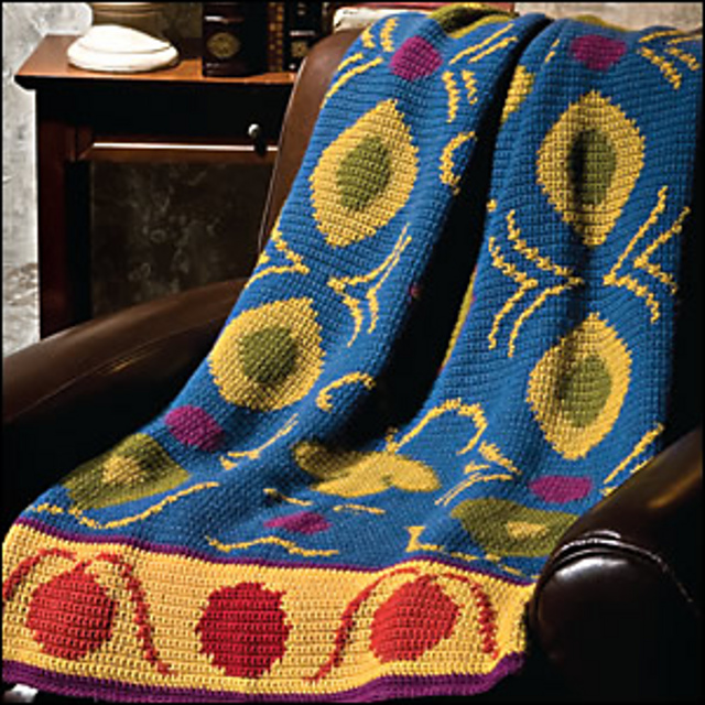 Ravelry: Oriental Afghan pattern by Susan Lowman