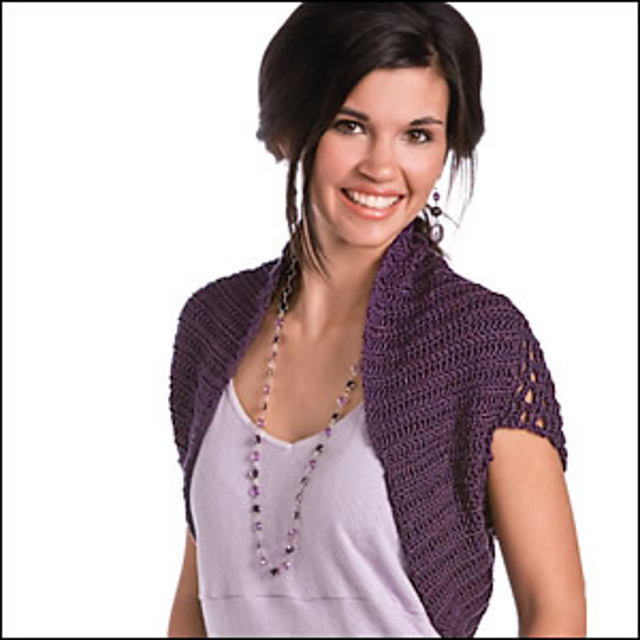 Ravelry: Simple Shrug pattern by Amanda Ladig